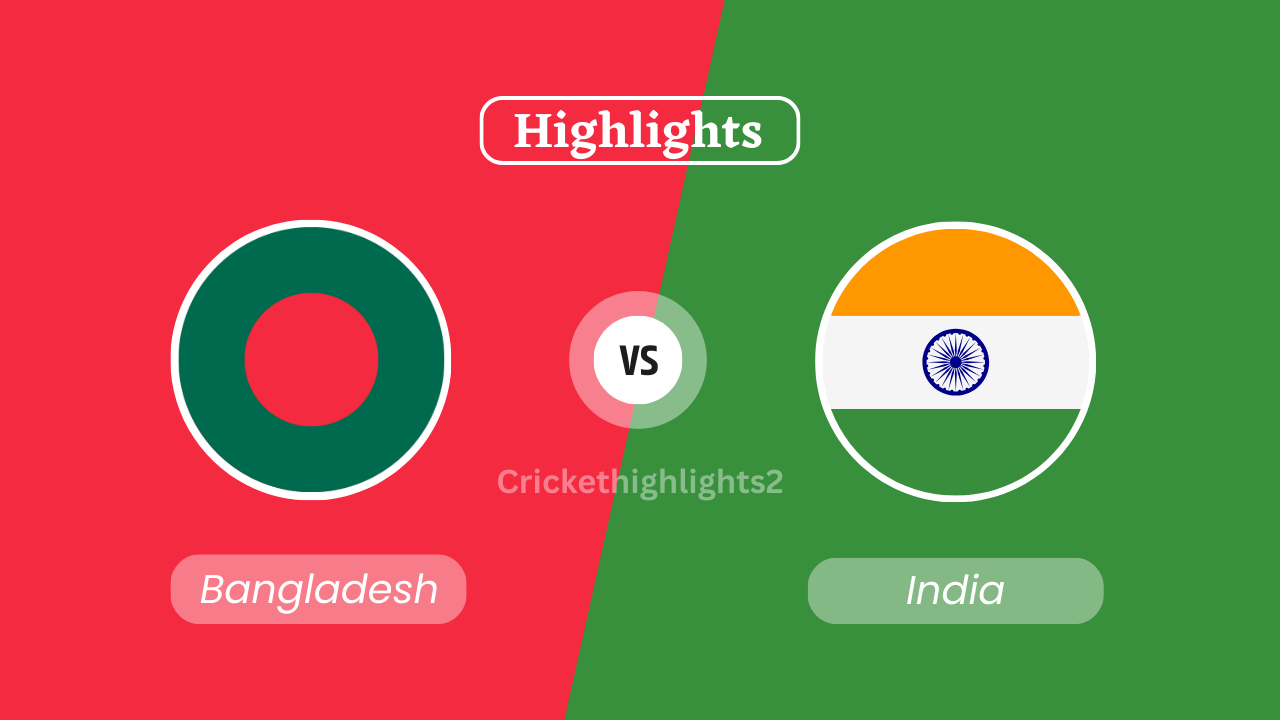 IND vs BAN CT 2nd Match Highlights – Feb 20, 2025