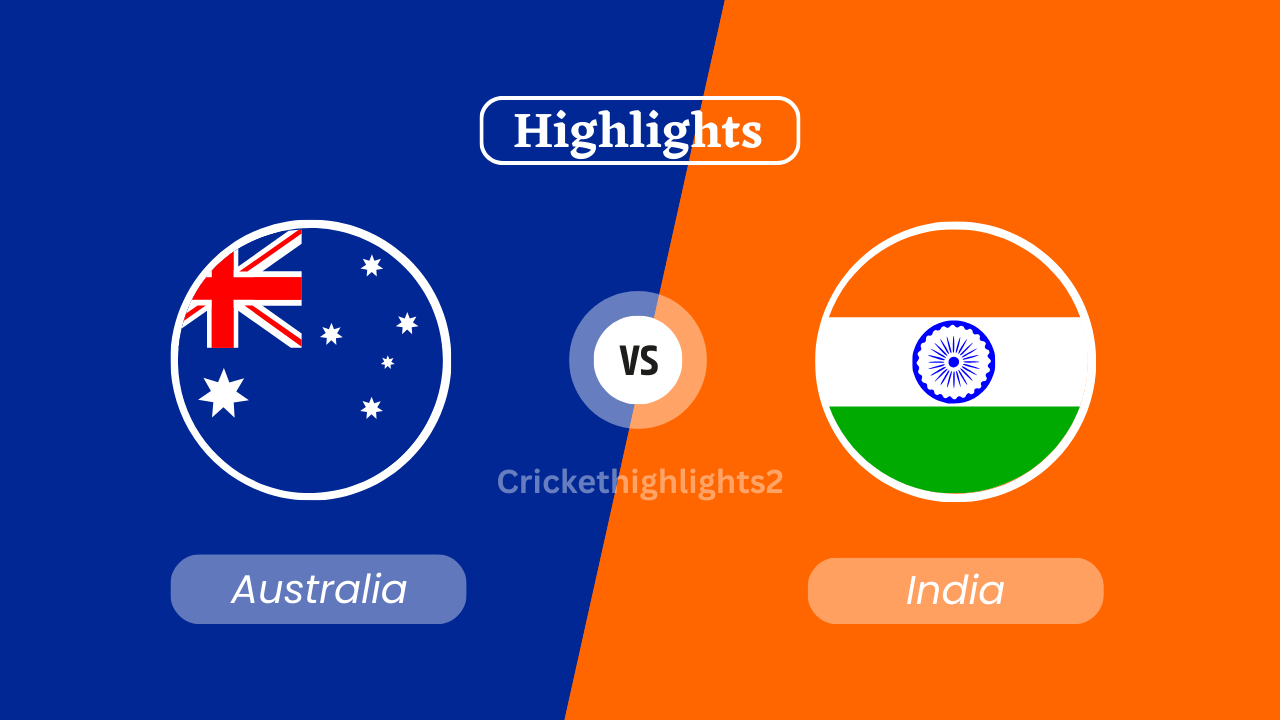 AUS vs IND CT 1st Semi-Final Match Highlights – Mar 04, 2025